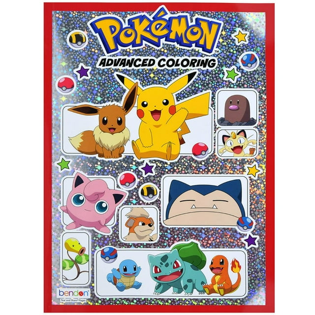 Pokemon Advanced Coloring Book - Walmart.com