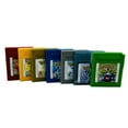 WGIMMIX Pokemon All 7 GBC GAMES Blue Red Yellow Green Gold Silver ...