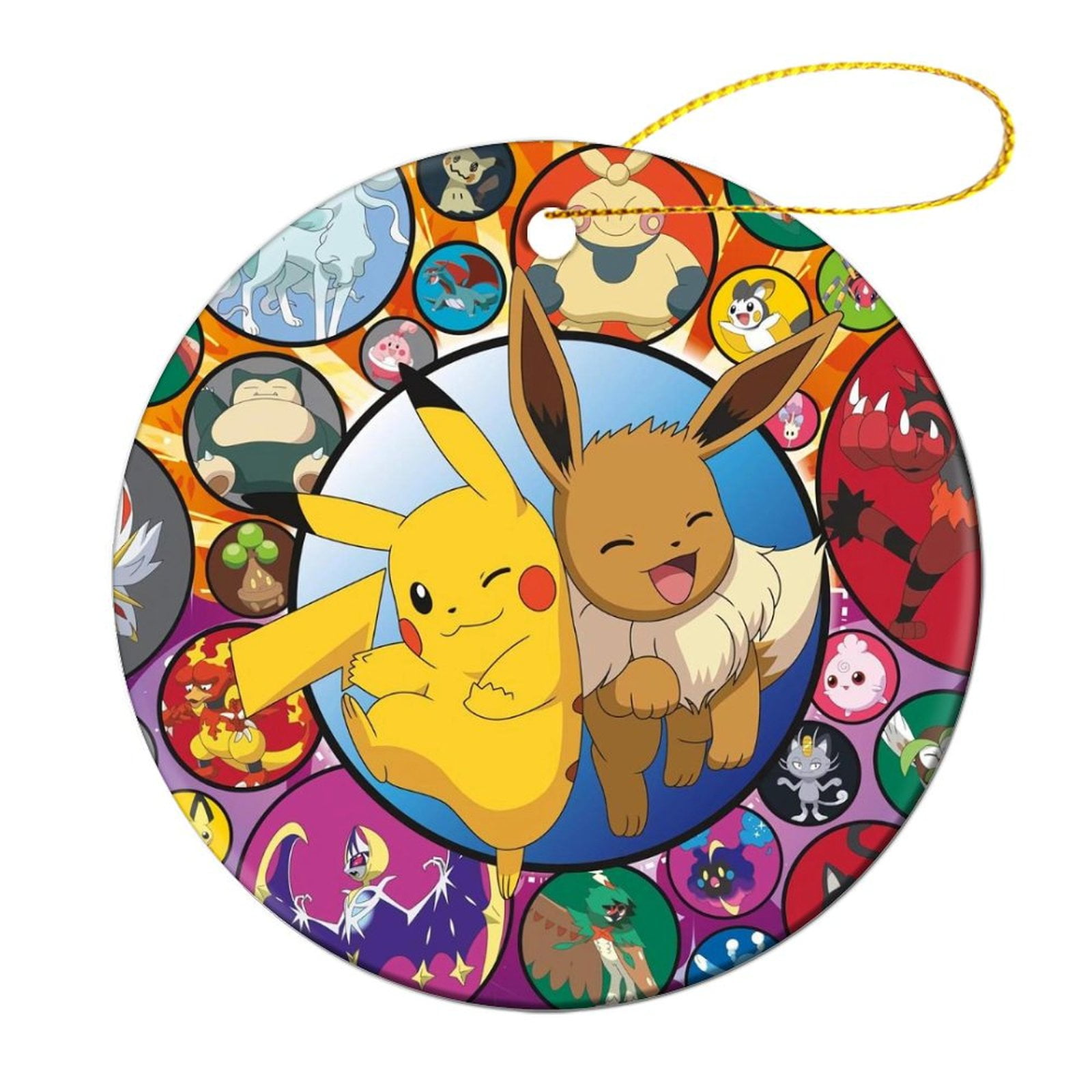 Pokemon Alola Region Christmas Ornament,Farmhouse Christmas Tree ...