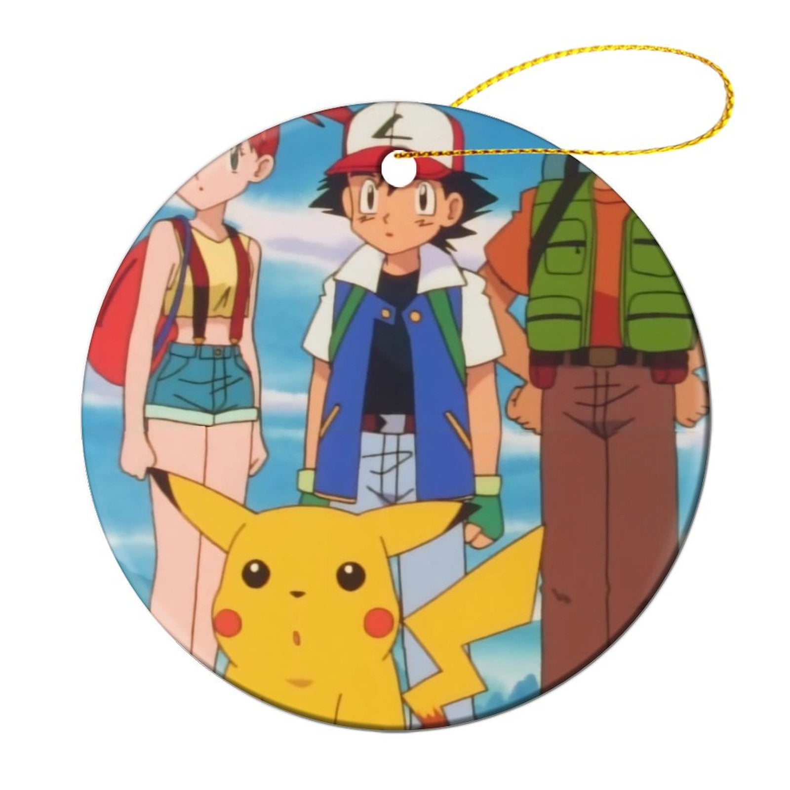 Pokemon And Ash Friends Christmas Ornament,Farmhouse Christmas Tree ...