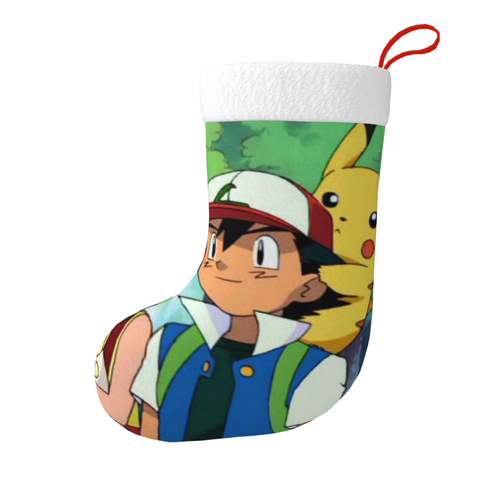 Pokemon And Ash Friends Christmas Stocking 18 Inch,Pokemon And Ash ...