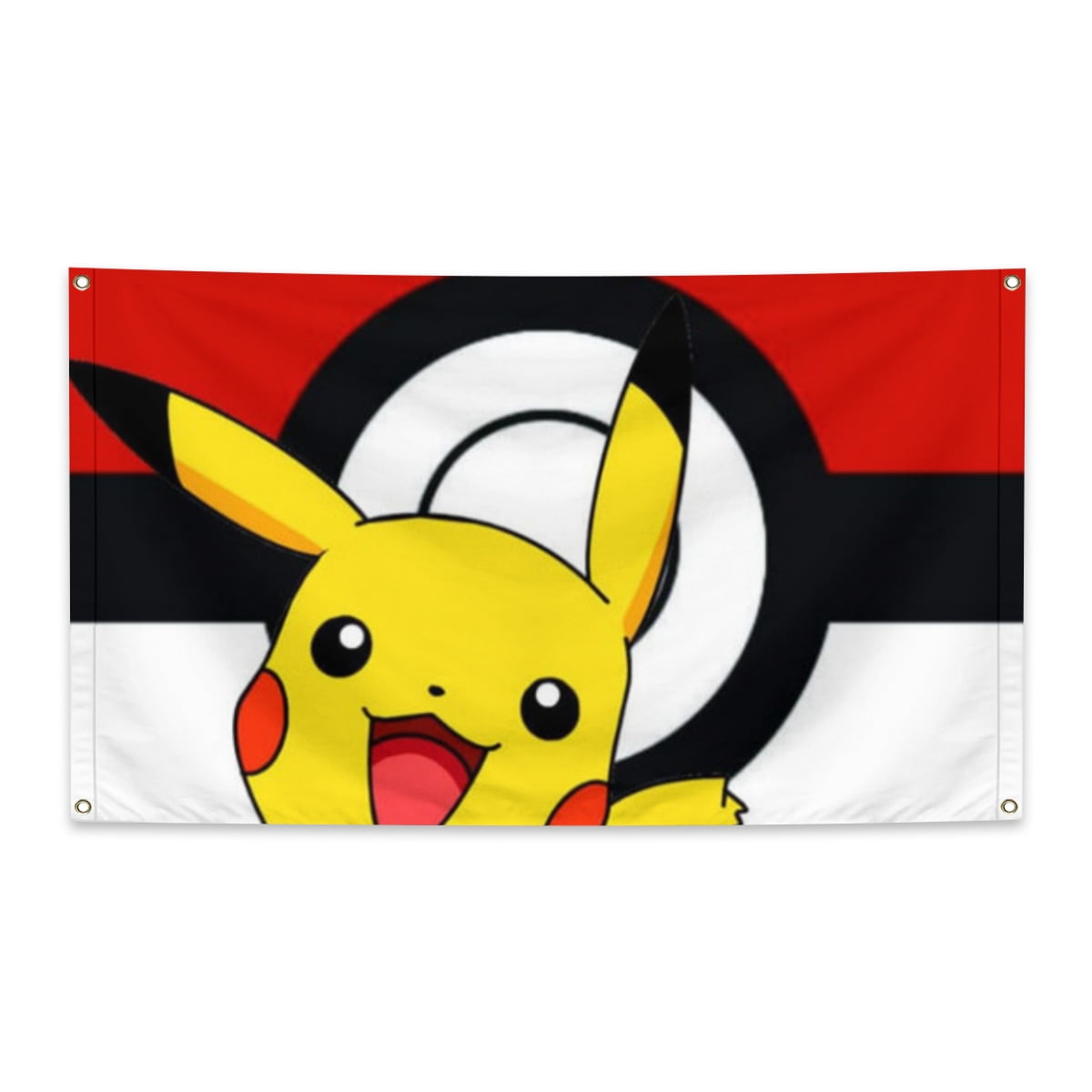 Pokemon Anime 3x5 ft Face Flag - Vivid Color and Fade proof - Canvas ...