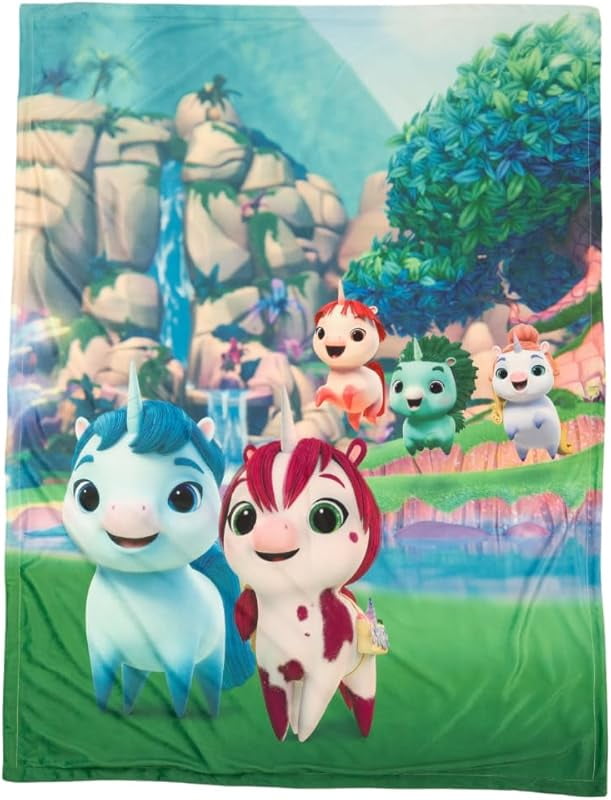 Pokemon Anime Pikachu and Eevee Kids Bedding Super Soft Micro Raschel ...