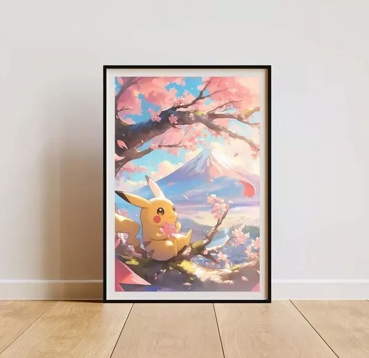 Pokemon -Ash And Pikachu - Ramen - Fuji - Gameboy 4 NO FRAMED POSTER ...
