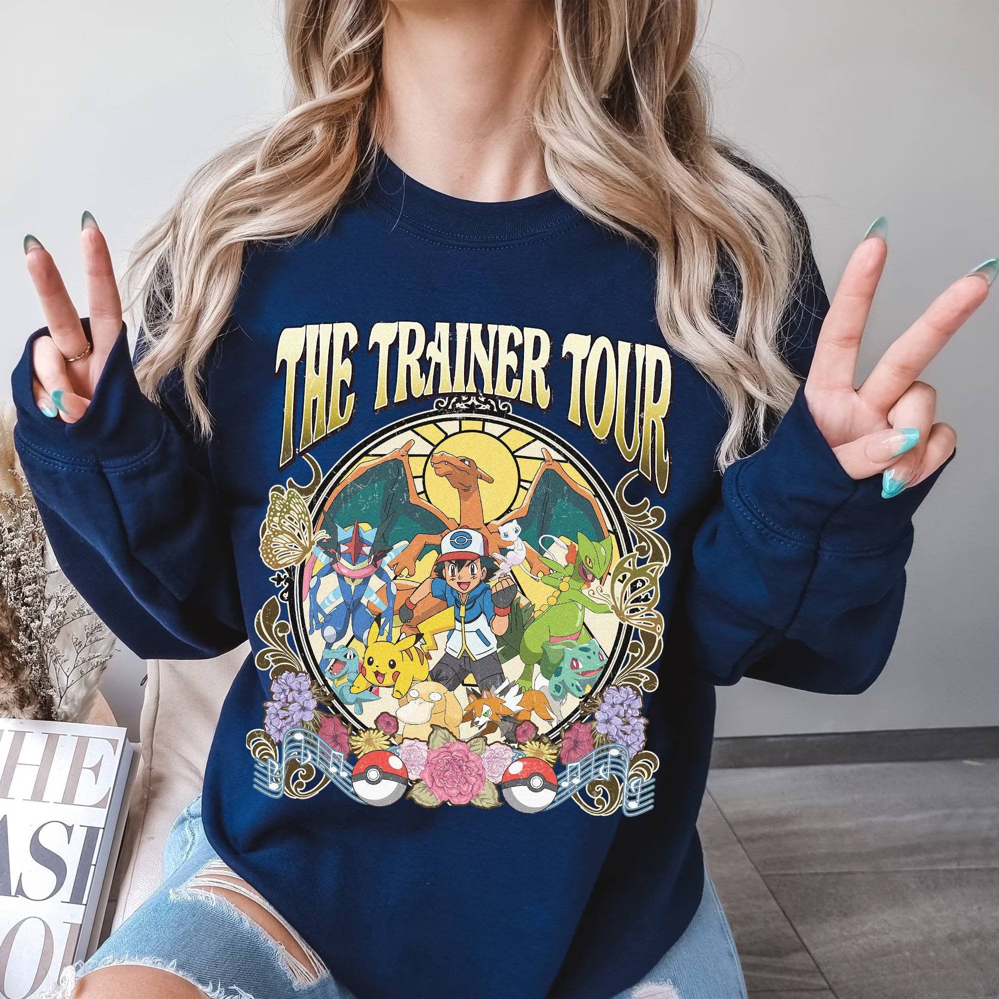 Pokemon Ash Ketchum Pikachu Shirt | Pikachu T-Shirt | Pokemon Game ...