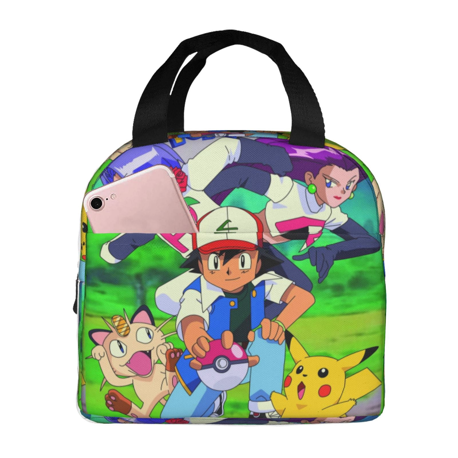 Pokemon And Ash Lunch Box for Women & Men Adult Insulated Lunch Bag ...