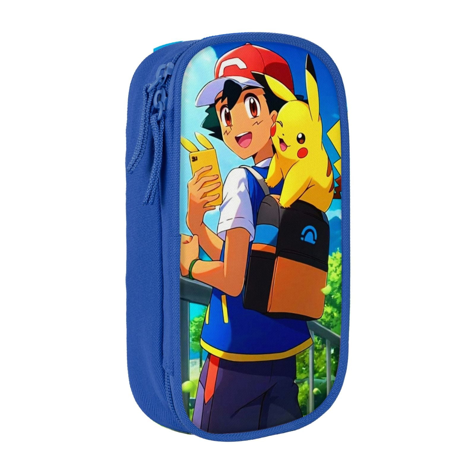 Pokemon And Ash Pencil Case,Pencil Pouch,Big Pencil Bag Pouch Box ...