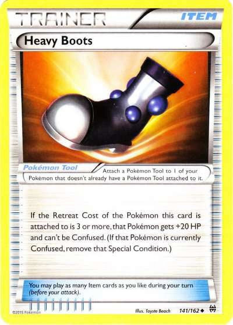 Pokemon BREAKthrough Heavy Boots #141 - Walmart.com