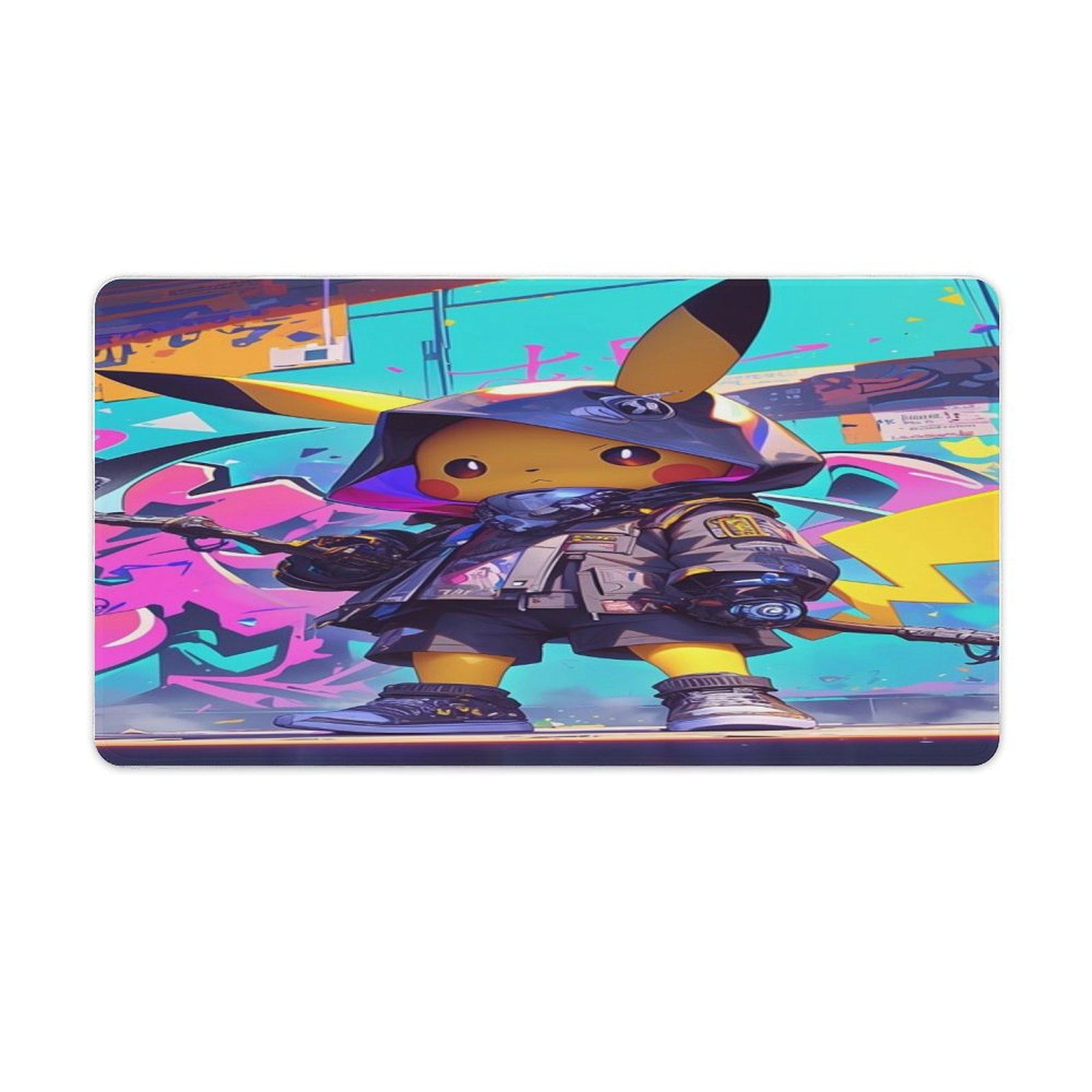 Pokemon Backpacks Large Gaming Mouse Pad for Lightweight Mousepad , Non ...