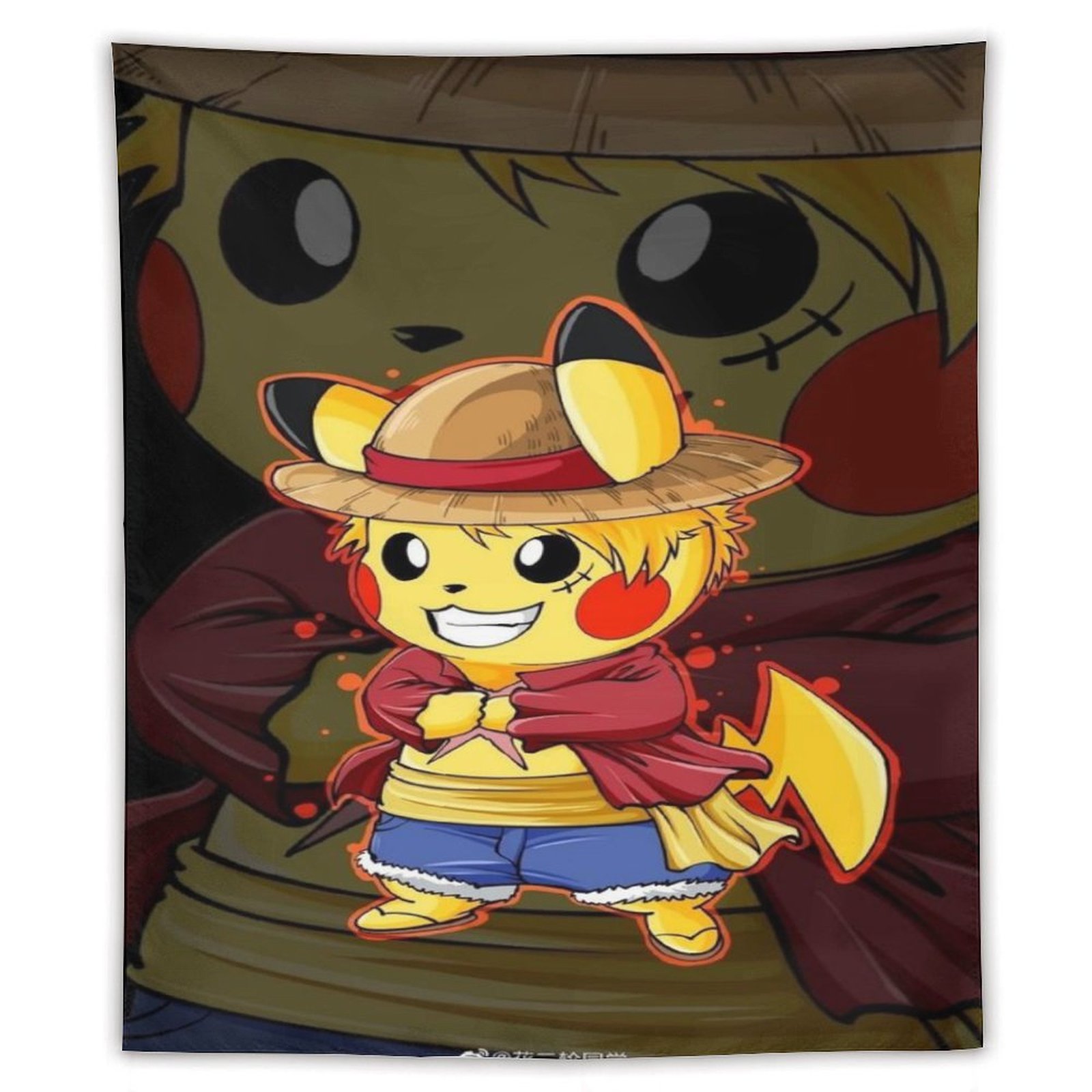 Pokemon Backpacks Tapestry Gift Wall Hanging Backdrop for Room Bedroom ...