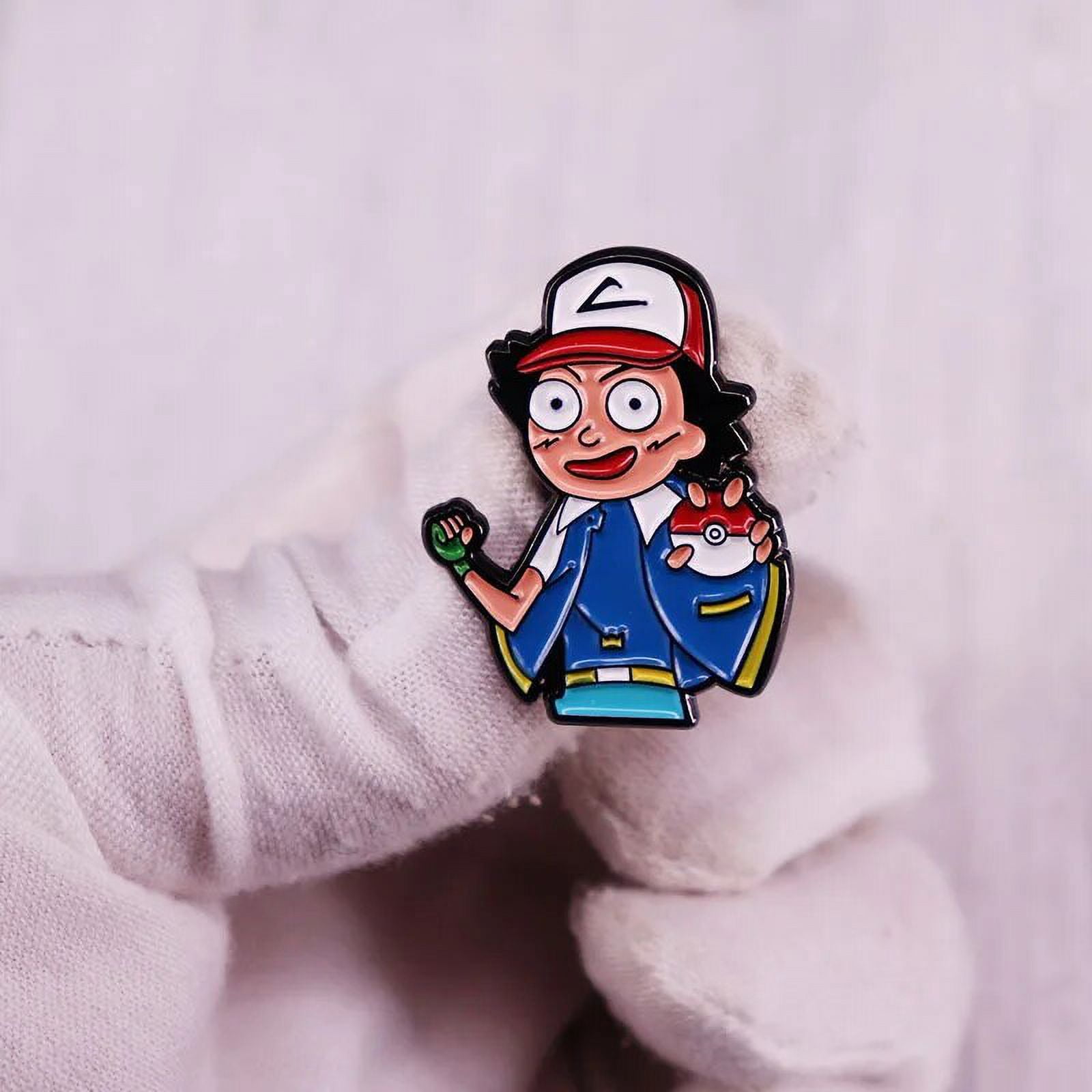 Pokemon Badge Pikachu Brooch Enamel Pin Lapel Pins Badge Hats Clothes ...