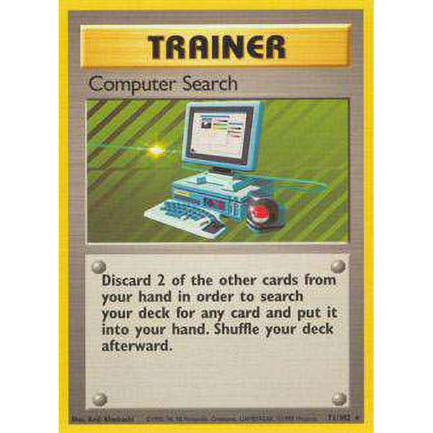 Pokemon Base Set Rare Computer Search #71 - Walmart Business Supplies