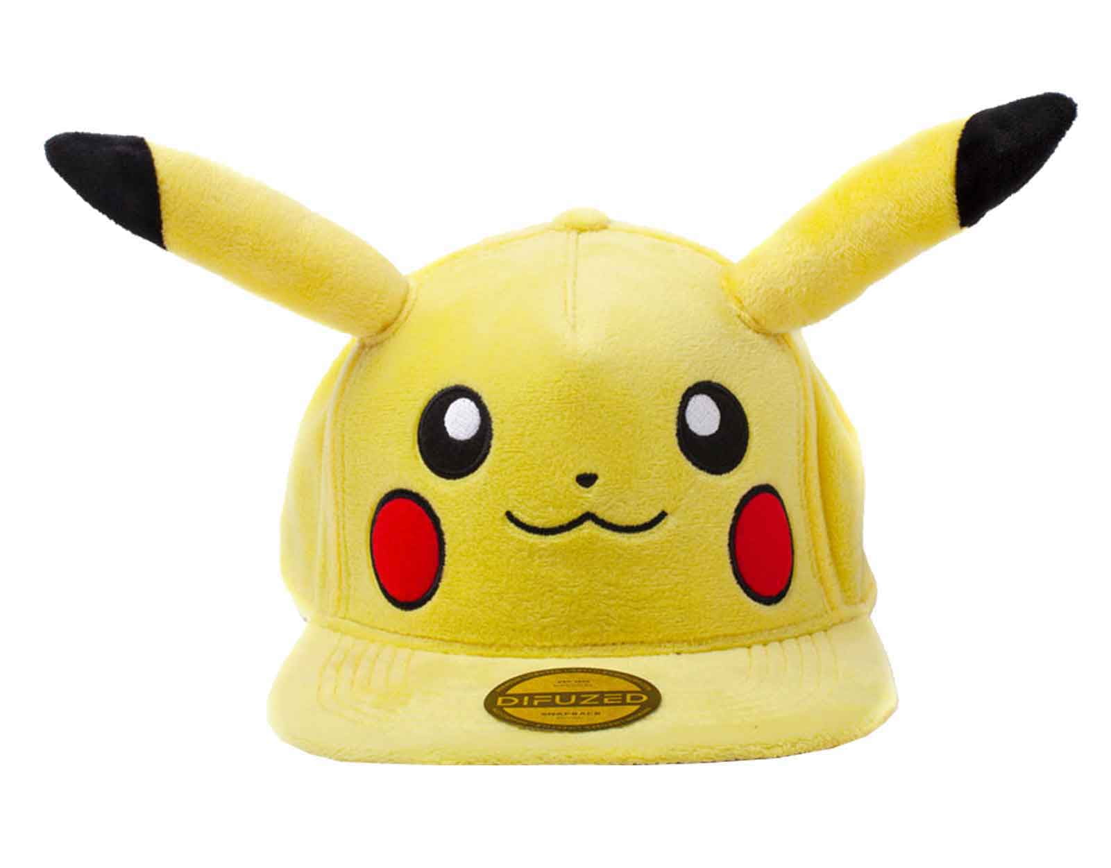 Pokemon Baseball Cap Pikachu with Ears new Official Nintendo Yellow ...