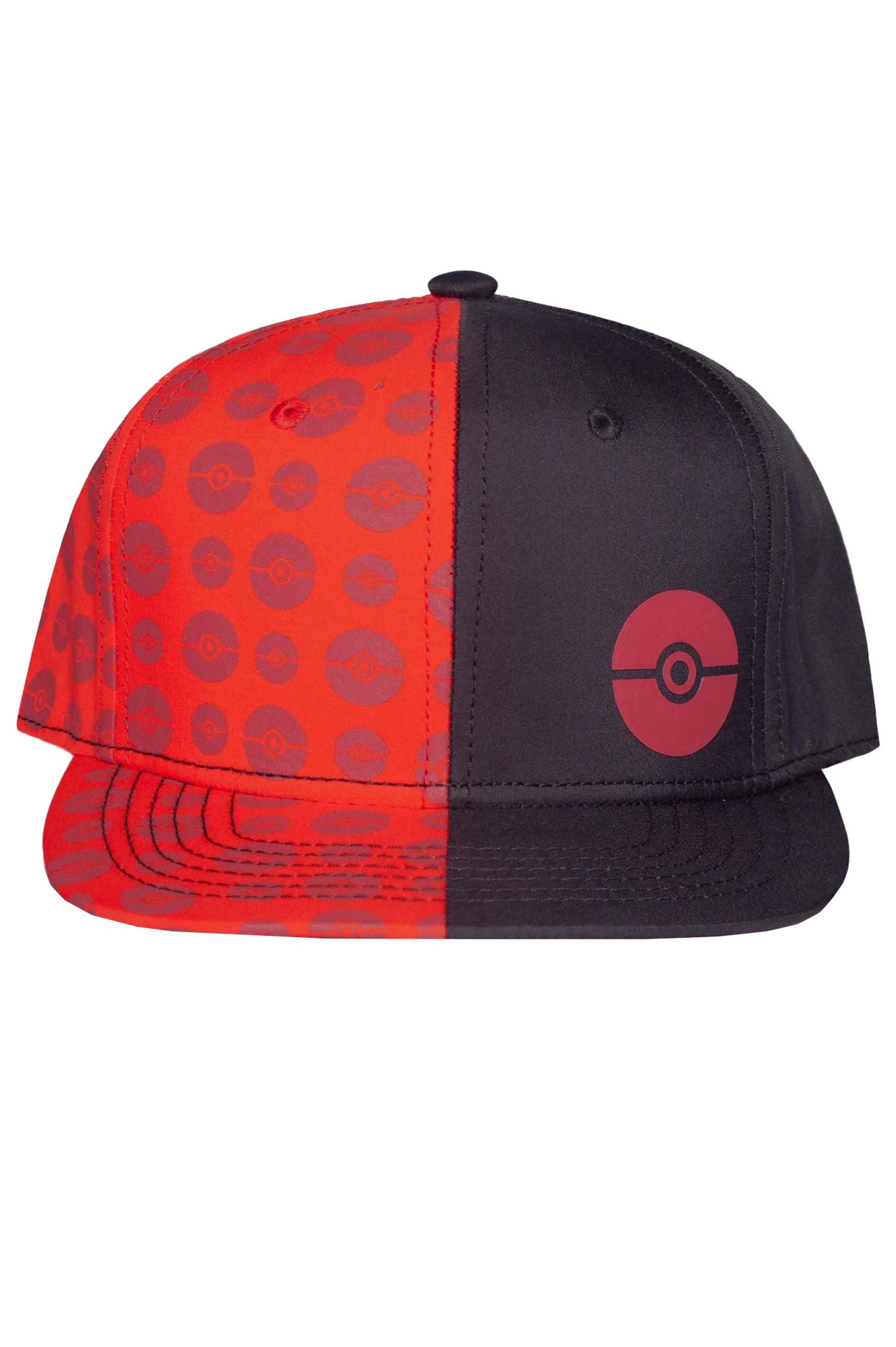 Pokemon Baseball Cap Pokeball all over print new Official Black ...