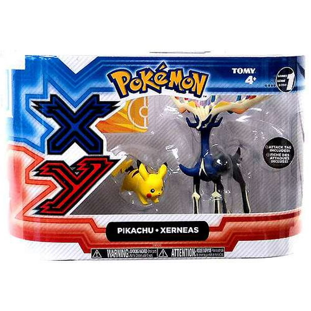 Pokemon Basic Pikachu & Xerneas Figure 2-Pack - Walmart Business Supplies