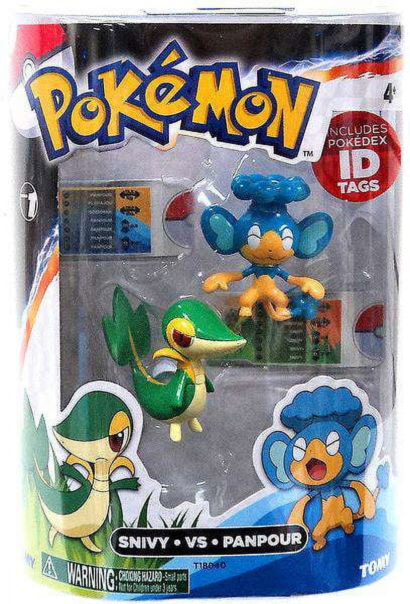Pokemon Basic Snivy & Panpour Figure 2-Pack - Walmart.com