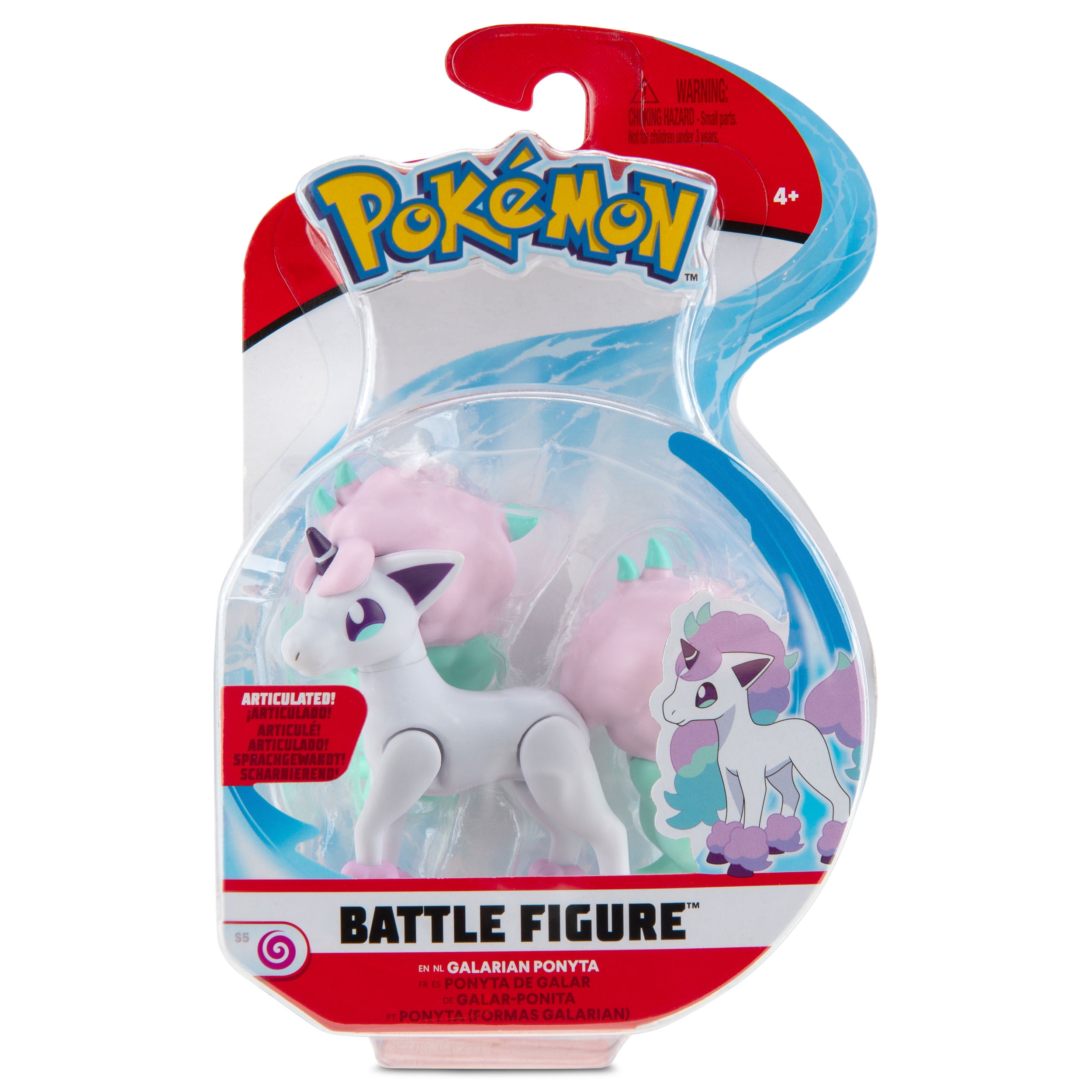 Pokemon Battle Figure Galarian Ponyta Action Figure - Walmart.com