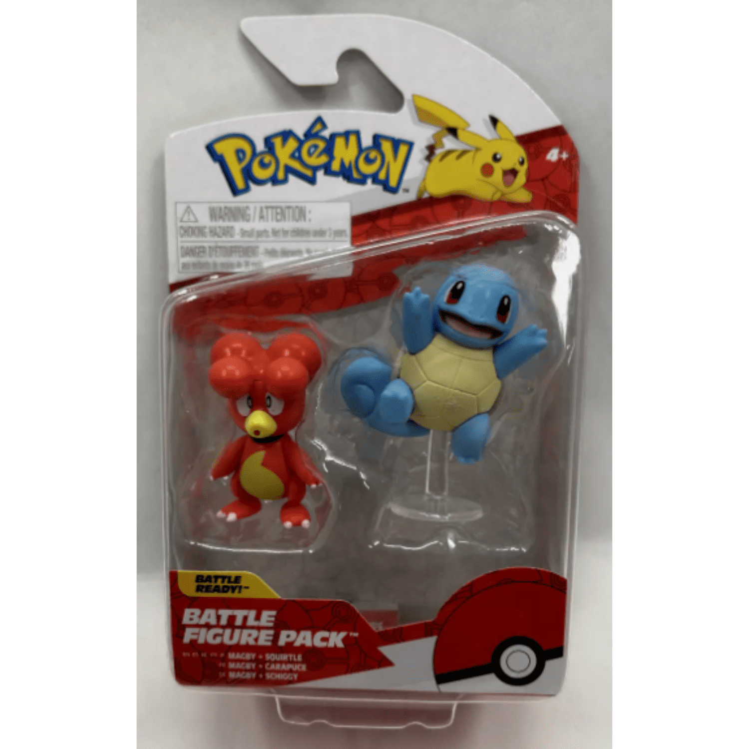Pokemon Battle Figures Pack Magby and Squirtle 2024 - Walmart.com
