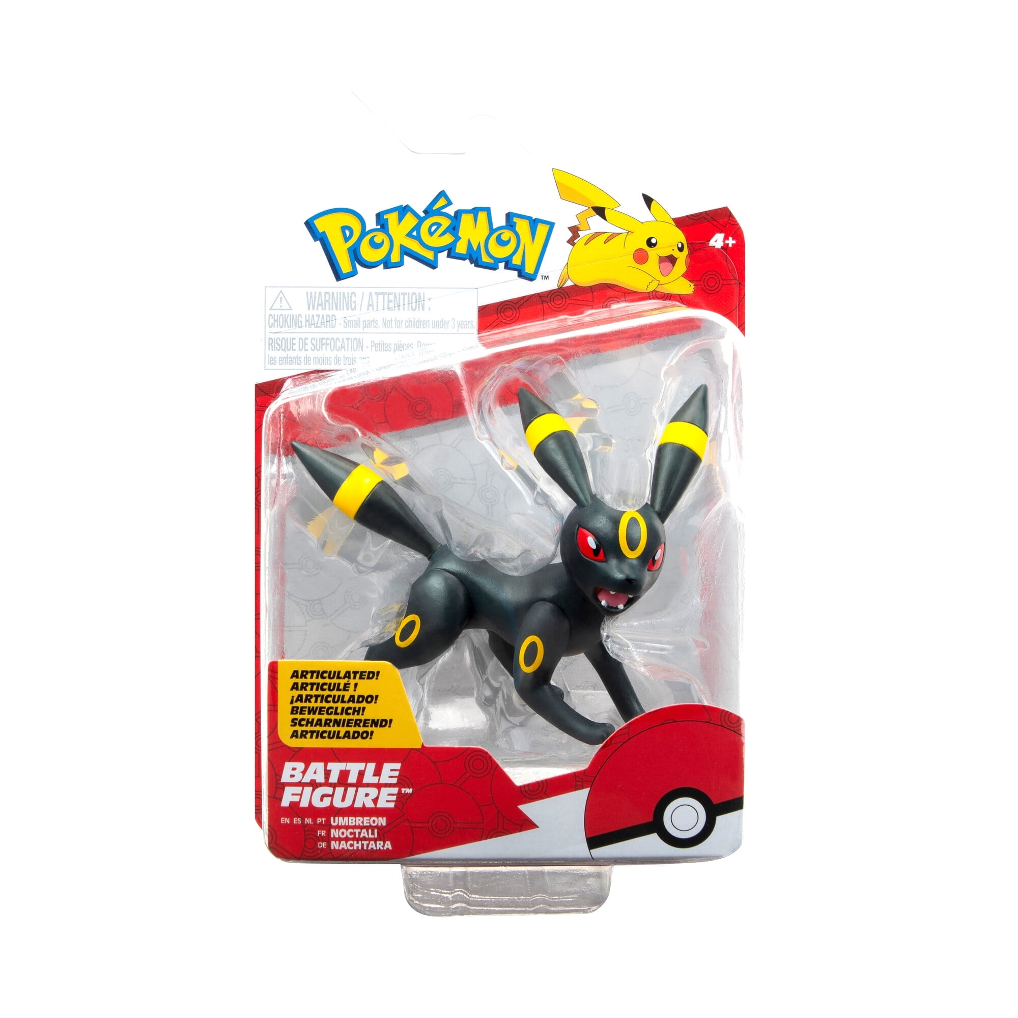 Pokemon Battle Pack Figures 2-3" 1 Pack - Umbreon - Walmart.com