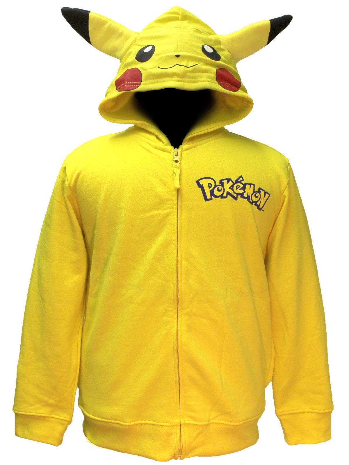 Pokemon Big Boys' Pikachu Costume Hoodie - Walmart.com