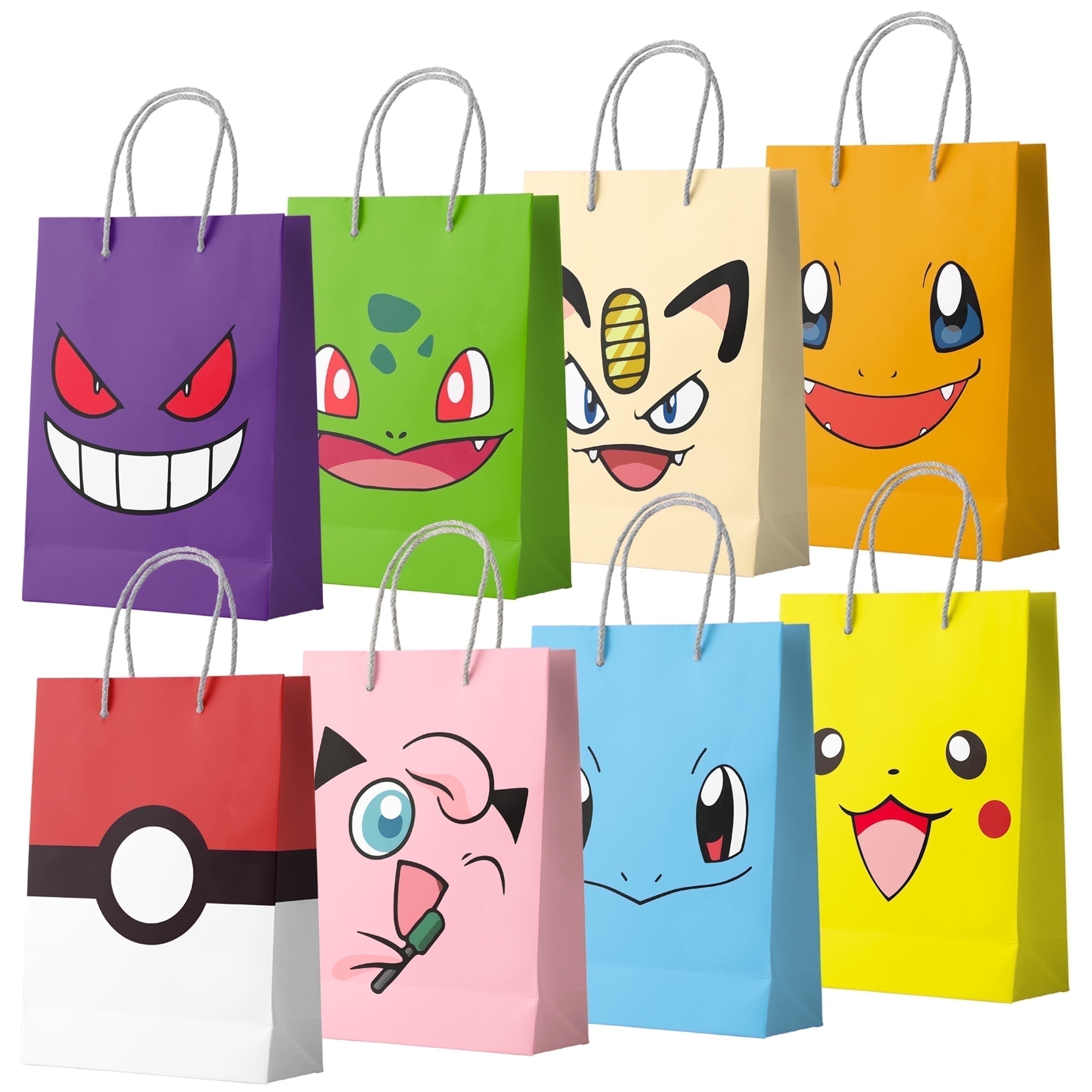InBoxxarty Pokemon Party Bags, 24pcs Goodie Bags with Pikachu and ...