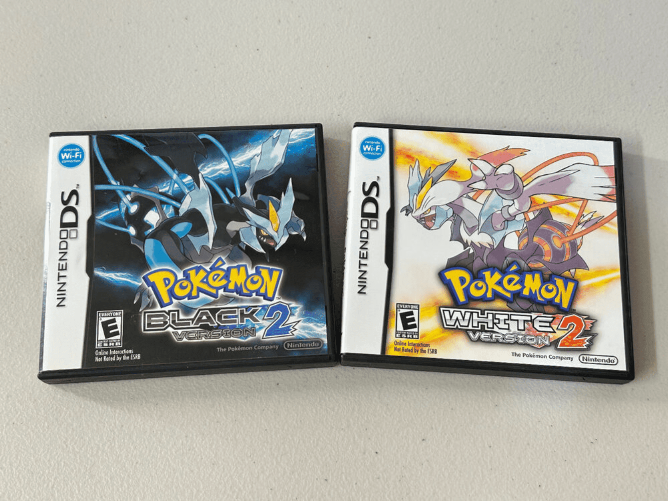 Pokemon Black Version 2 + White Version 2 (Nintendo DS) Video Games ...