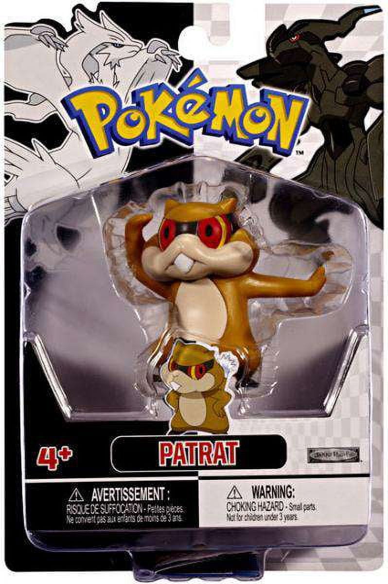 Pokemon Black & White Series 2 Basic Patrat Figure - Walmart.com