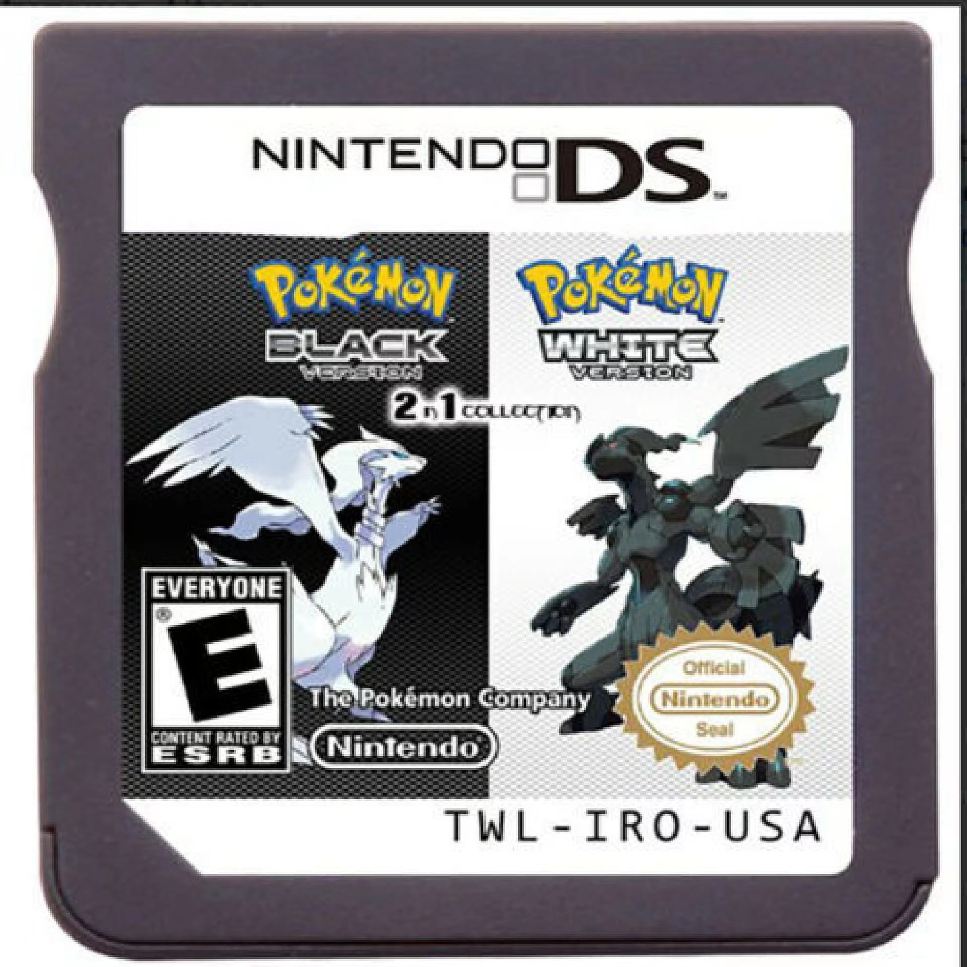 Pokemon Black and White NDS Game DS Cartridge Only US Version Walmart