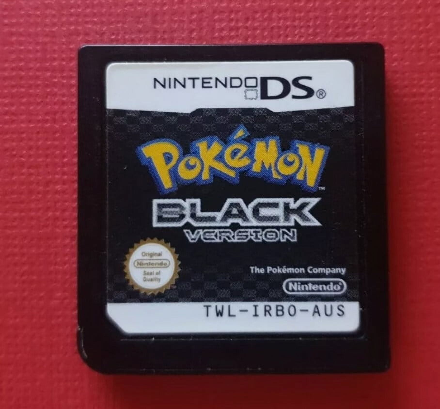 Pokemon Black ds Version PAL AUS WORKING 100% GENUAL DS 2DS 3DS DSI ...