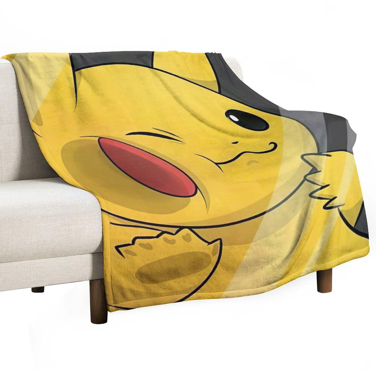 Pokemon Blanket 280g Ultra-Soft Flannel Anime Merchandise Plush Throw ...