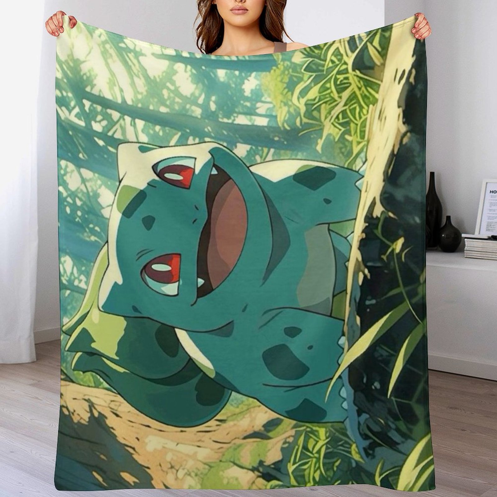 Pokemon Blanket Warm Flannel Throws for Bed Sofa Camping - Walmart.com
