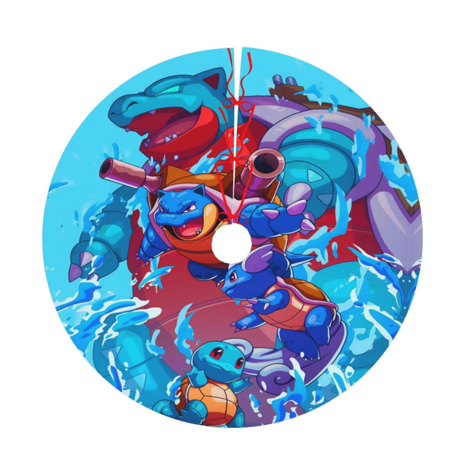 Pokemon Blastoise Christmas Tree Skirt 48 Inch,Christmas Decorations ...