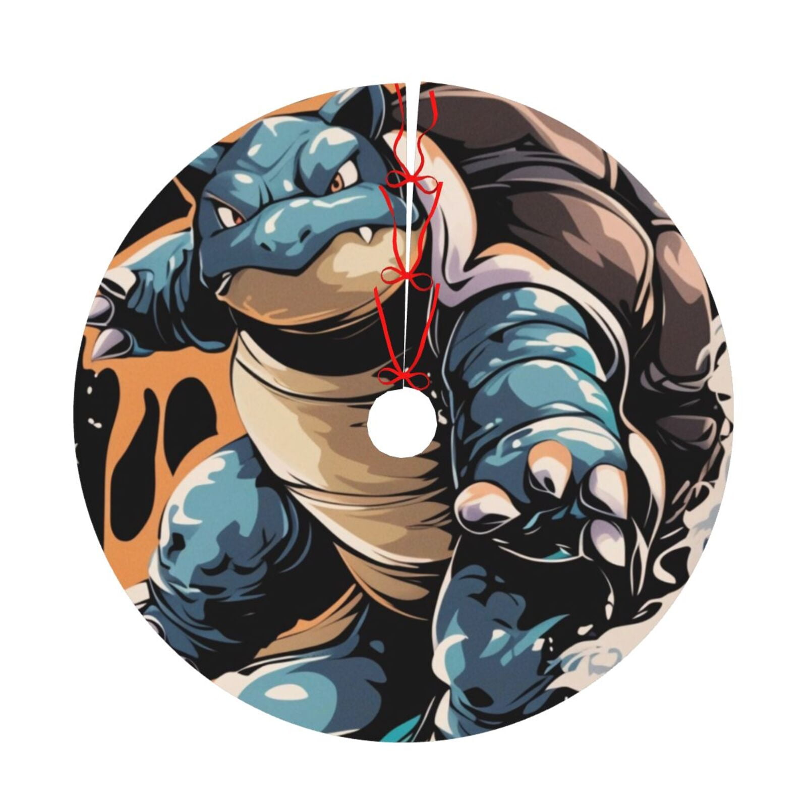 Pokemon Blastoise Christmas Tree Skirt Xmas Tree Mat Christmas Tree ...