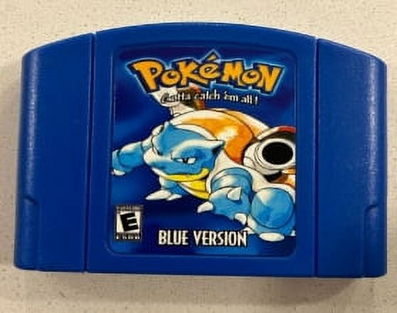 Pokemon Blue (NINTENDO 64 N64) Game Only - Walmart.com