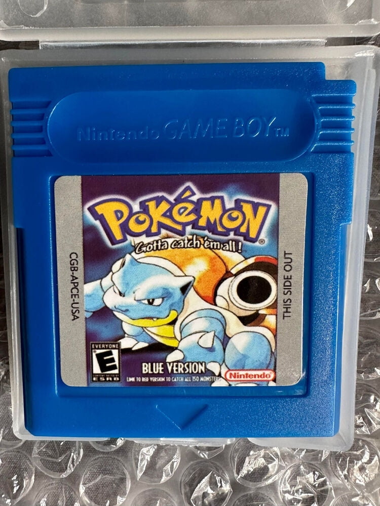 Pokemon Blue Nintendo Gameboy- - Walmart.com