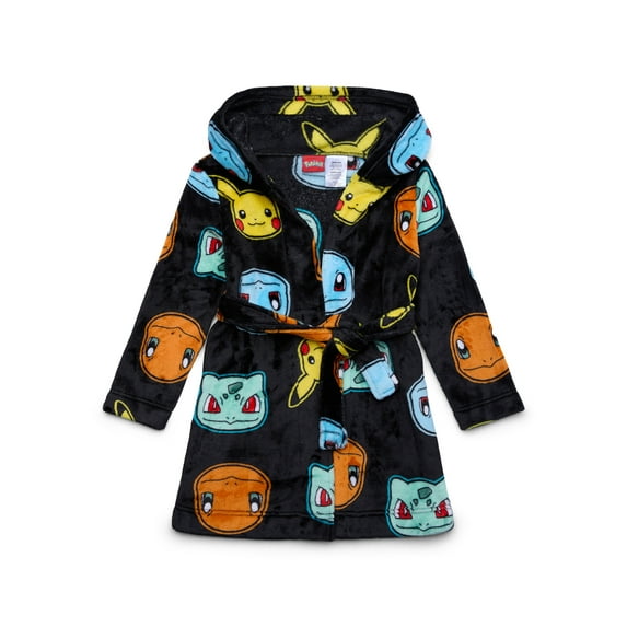 Pokemon Boys Hooded Plush PlushSleep Robe, Sizes 4-12 - Walmart.com