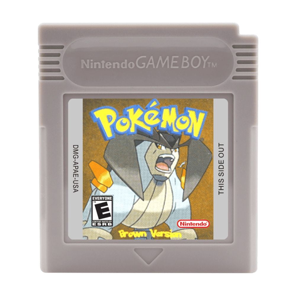 Pokemon Brown Version Video Game - Walmart.com