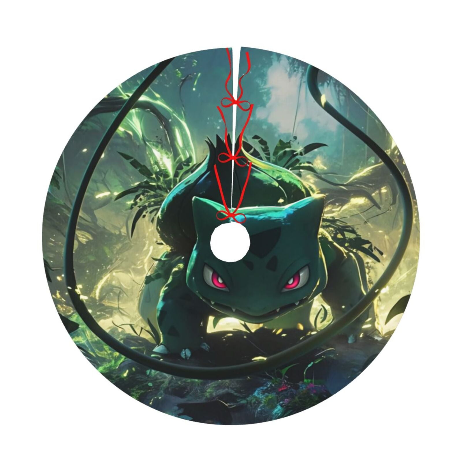 Pokemon Bulbasaur Christmas Tree Skirt 48 Inch,Christmas Decorations ...