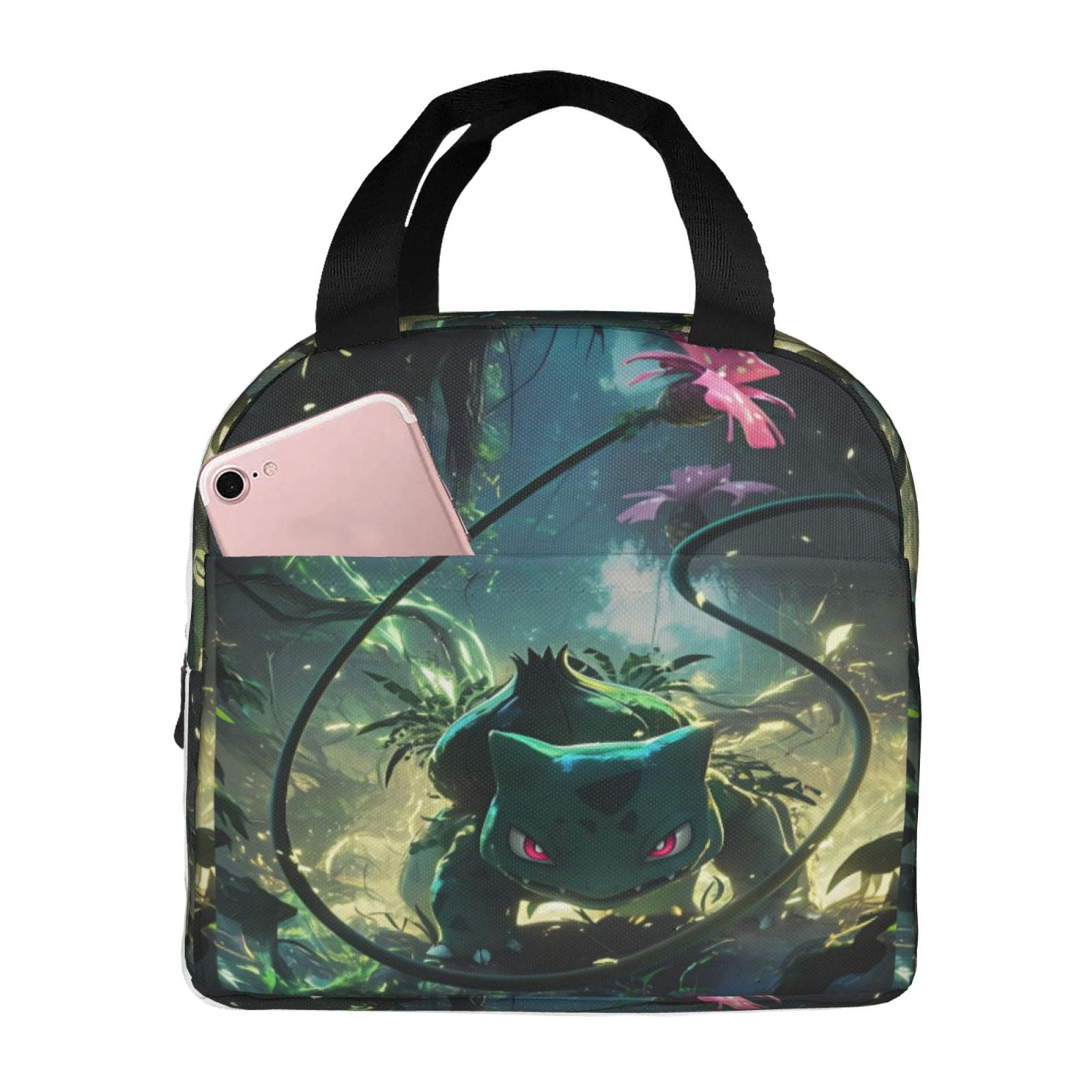 Pokemon Bulbasaur Smiley Lunch Box for Women & Men Adult Insulated ...