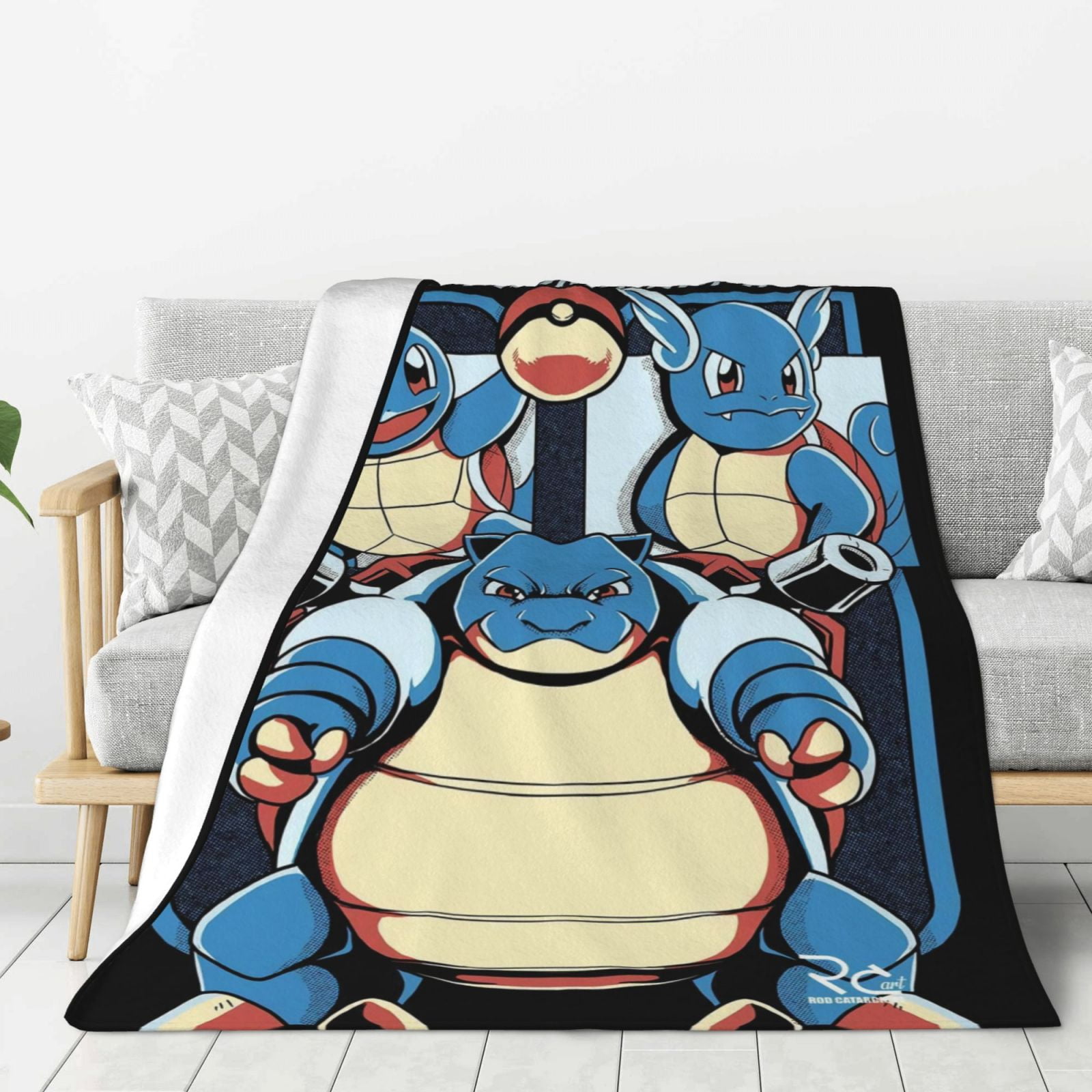 Pokemon - Bulbasaur Throw Blanket,Cooling Blankets for Hot Sleepers ...