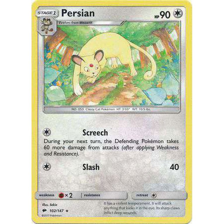 Persian Pokemon Evolution Chart