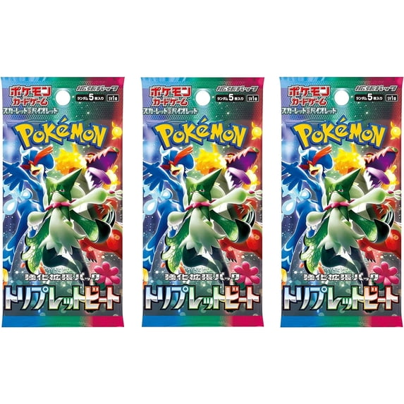 Pokemon Card Game Scarlet & Violet Triple Beat Booster Pack (Japanese ...