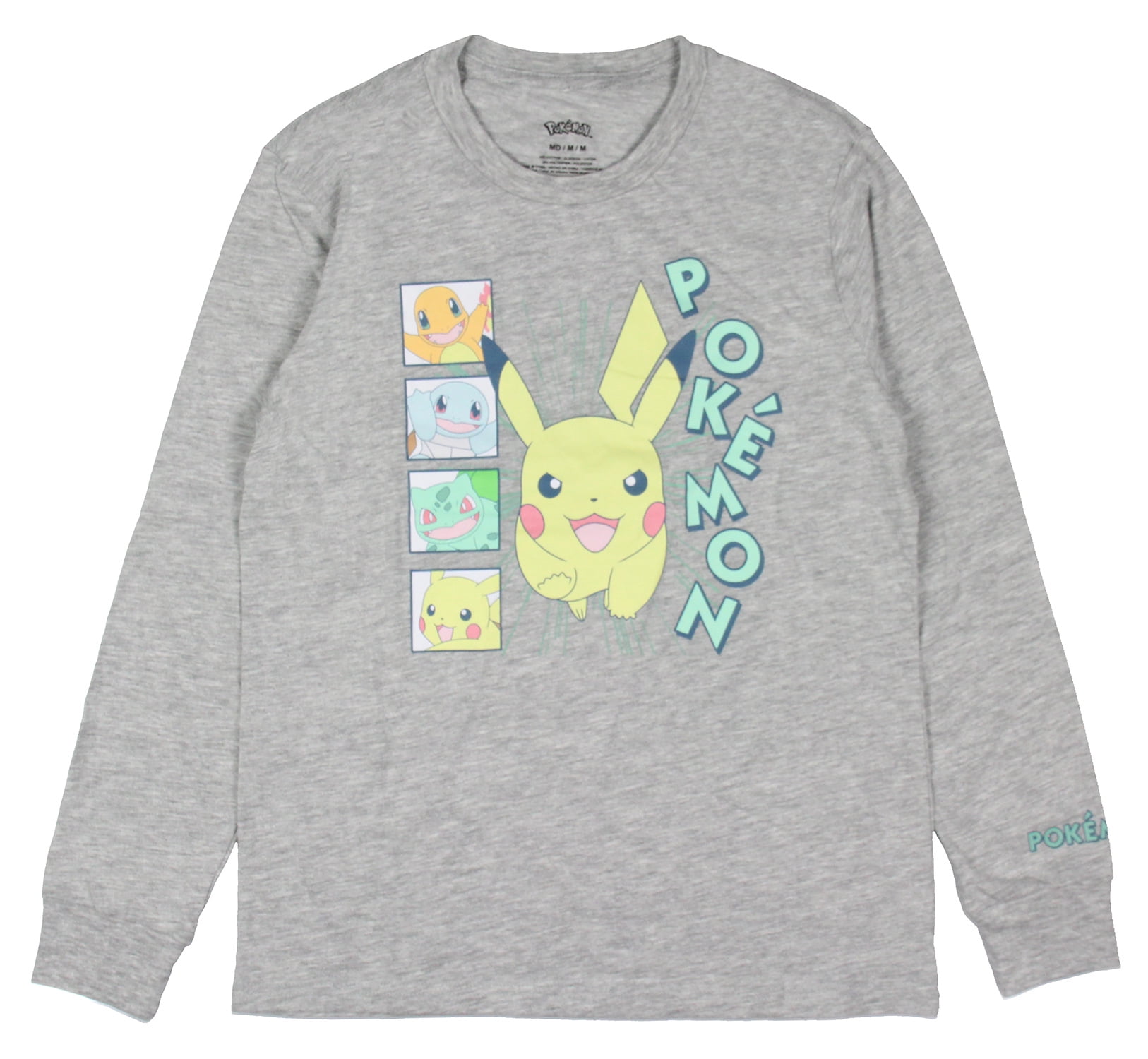 Pokemon Card Game Shirt Girl's Characters Pastel Pikachu Tee T-Shirt ...
