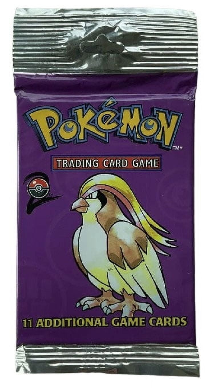 Pokemon Cards BASE 2 - Booster Pack (11 cards) [Long Tab] Pidgeot ...