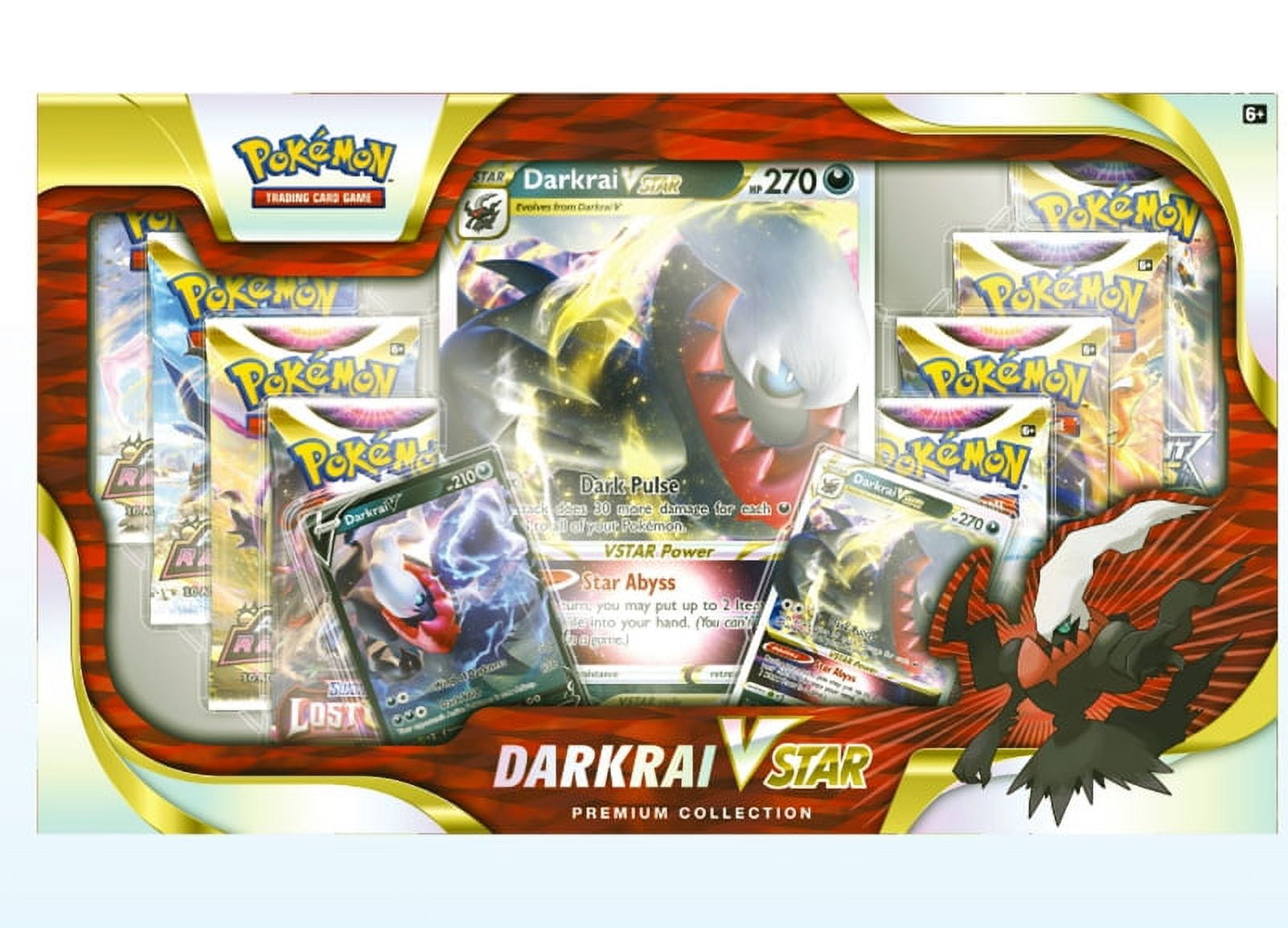 Walmart Exclusive: New Pokemon TCG Darkrai VSTAR Premium Collection Box ...