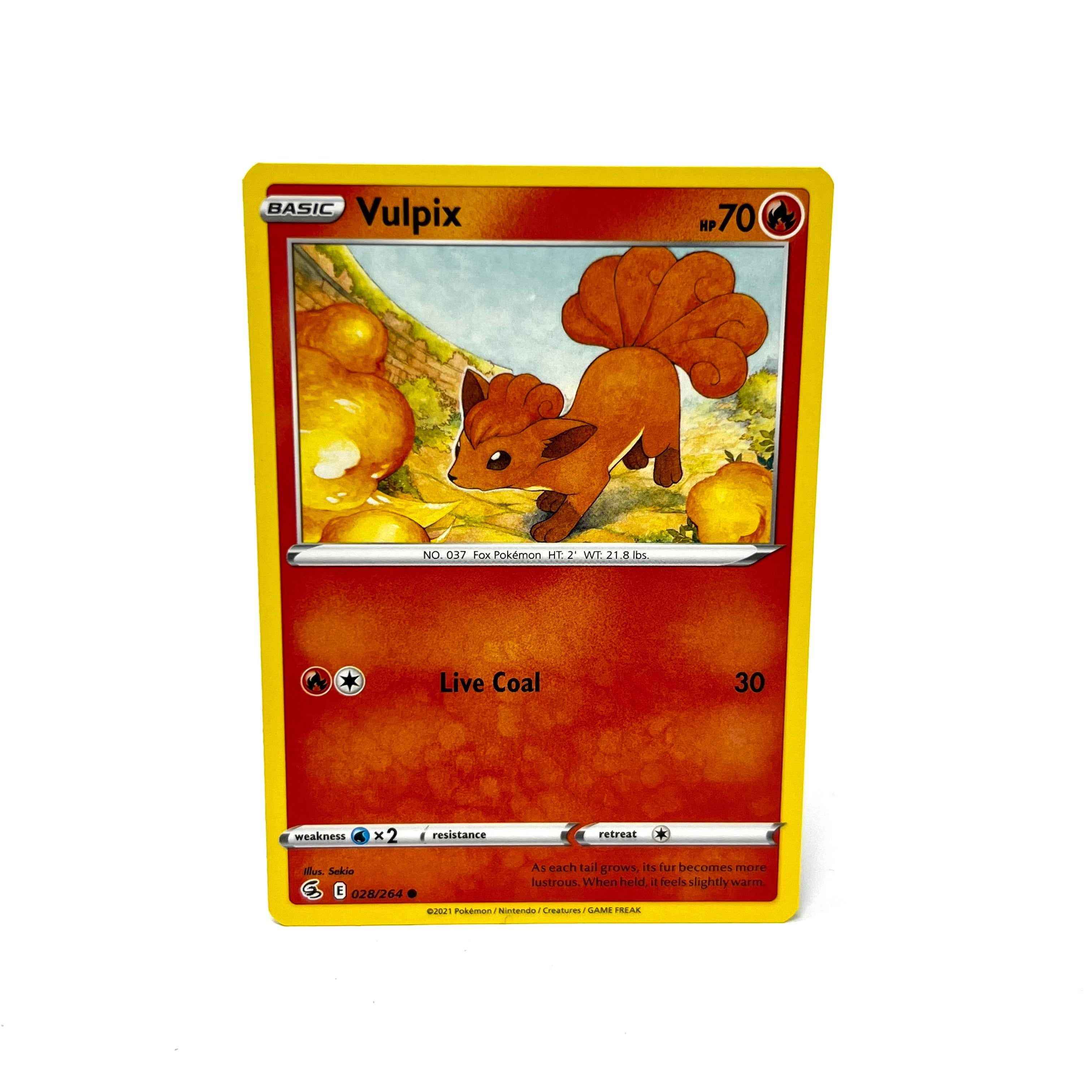 Pokemon Cards Fusion Strike Loose Fire Type Cards - SWSH08 None Holo ...