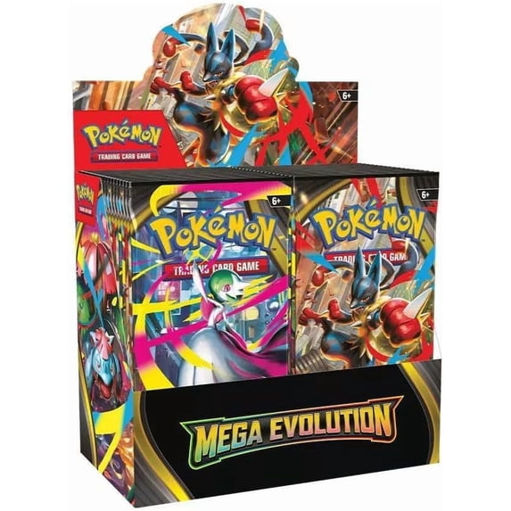 Pokémon Tcg Mega Evolution Booster Box – Trading Card Game Packs ...