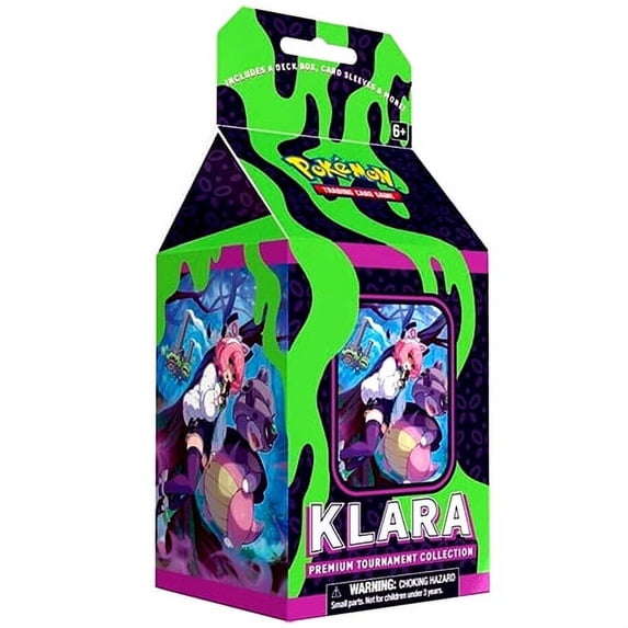 Pokemon Cards - Premium Tournament Collection - KLARA (Sleeves, Foils ...