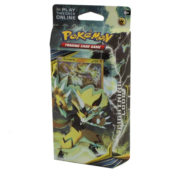 Pokemon Cards - Sun & Moon Unbroken Bonds Theme Deck - LIGHTNING LOOP (Zeraora) - Walmart ...
