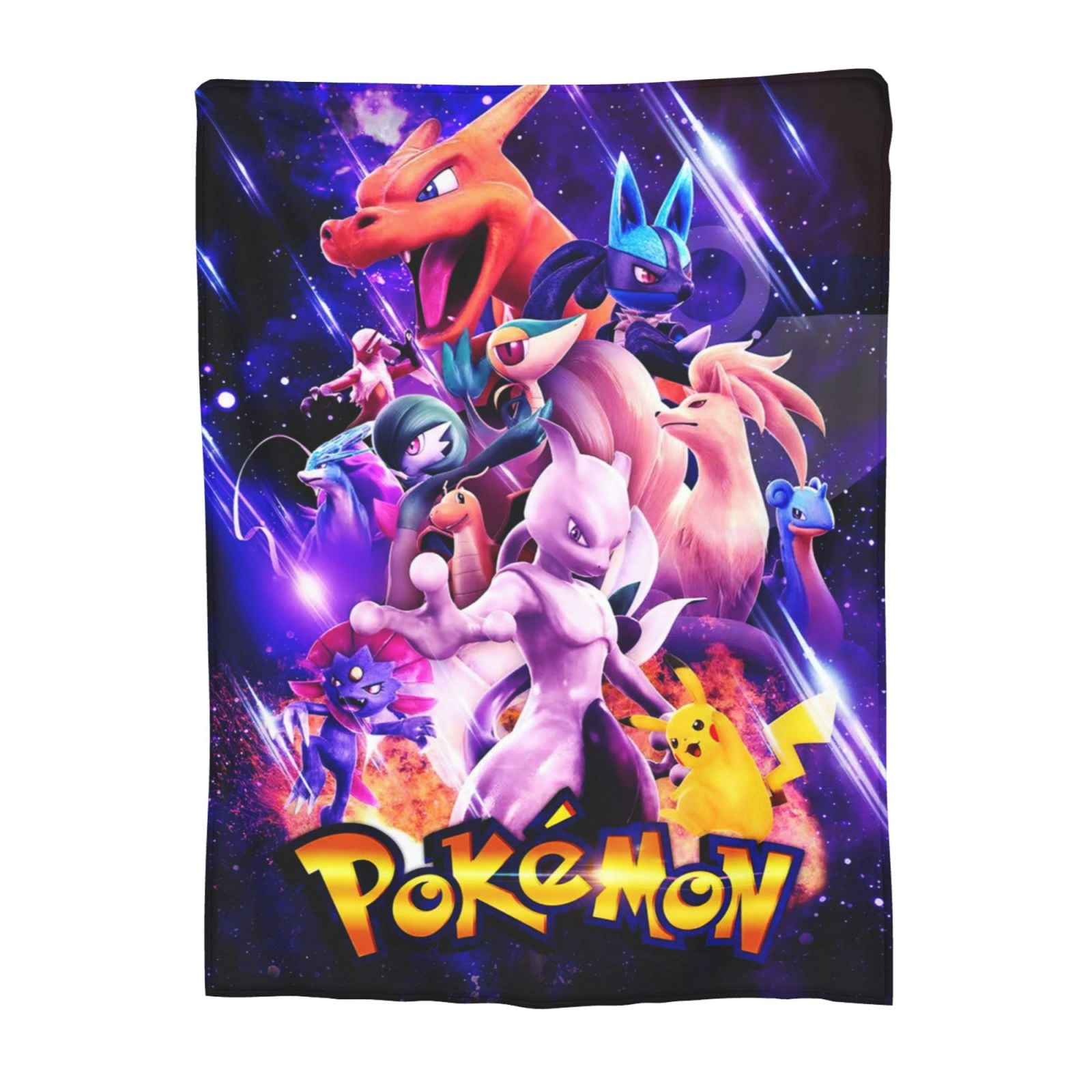 Pokemon Cartoon Blanket Air Conditioning Throw Blanket Super Soft ...